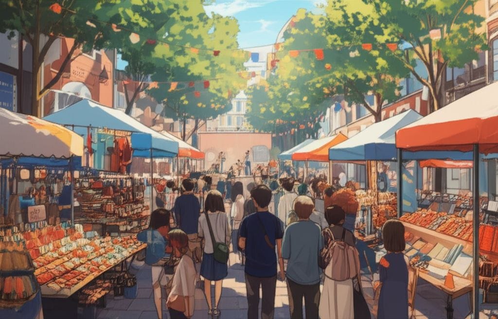 Importância dos mercados de rua para o lazer urbano